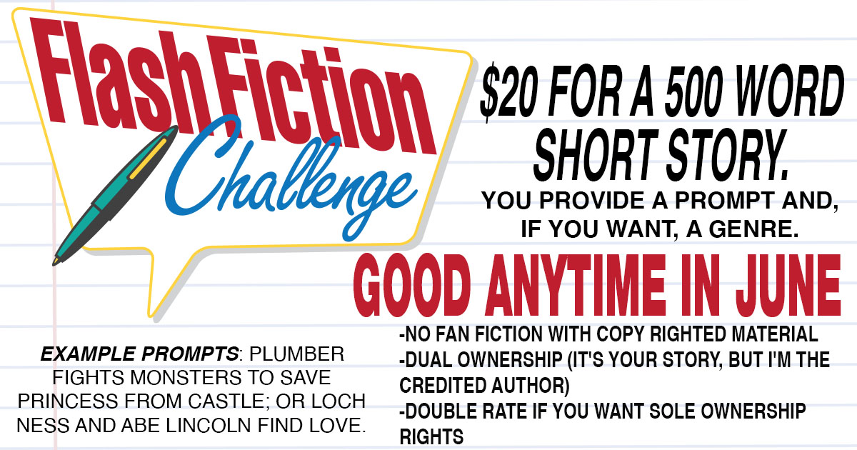Flash Fiction Challenge – In Moore House Wrestling